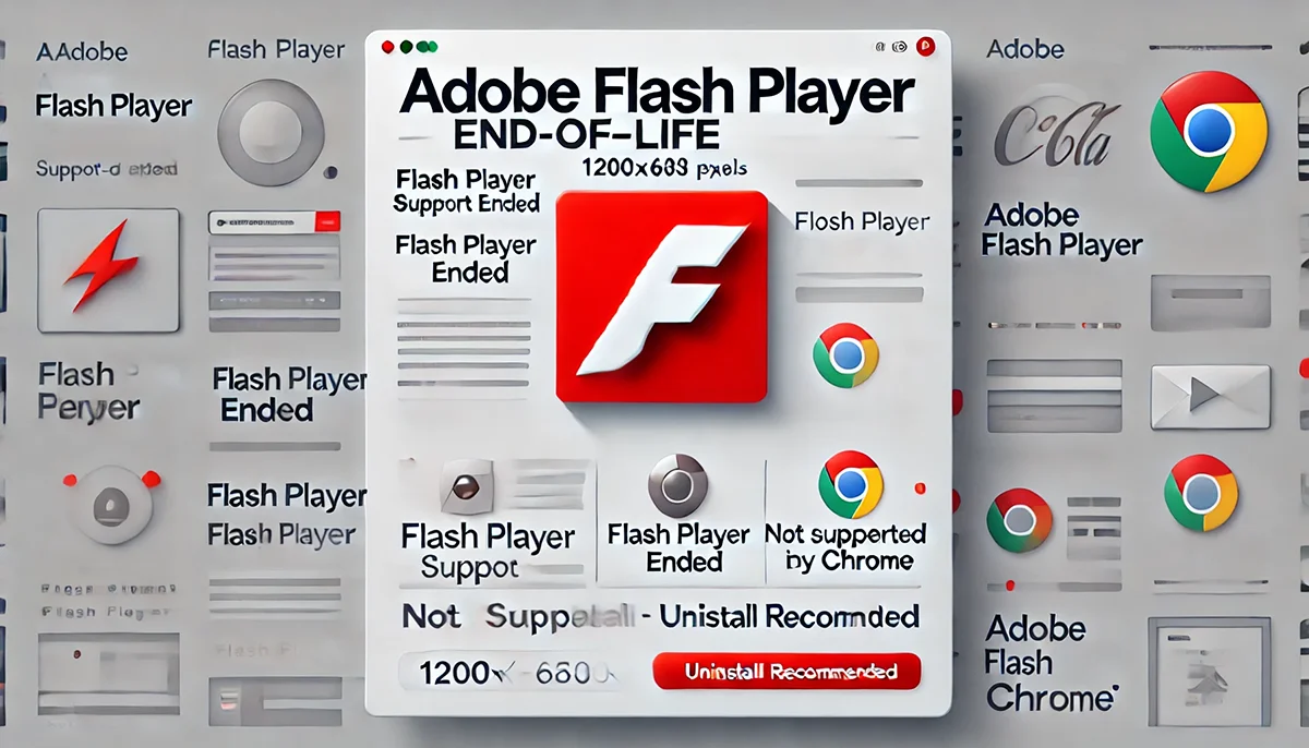 플래시: SWF 파일 크롬 지원 종료로 홈페이지가 작동하지 않을 때 대응 방법